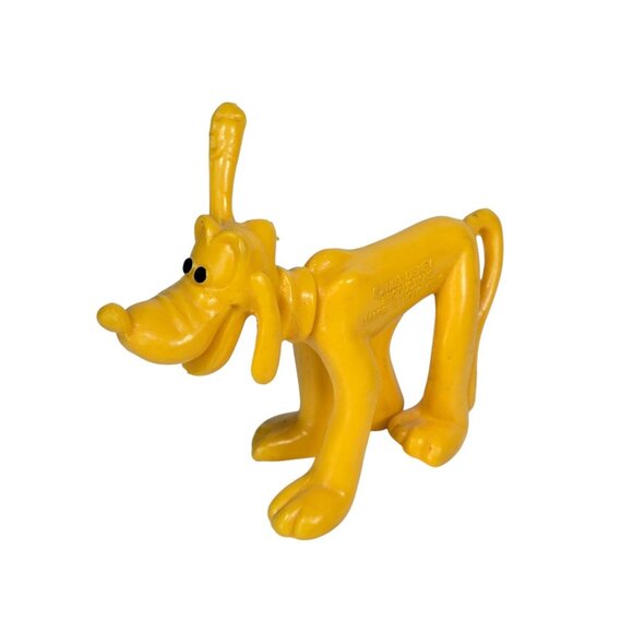 Disney | Toys | Disney Pluto Dog Pvc Figure Toy Rubber Walt Disney ...